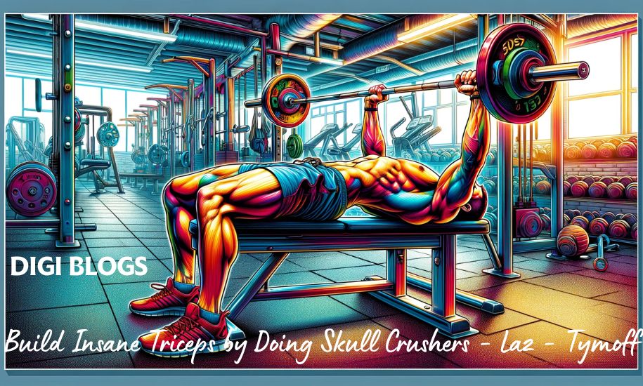 Build Insane Triceps By Doing Skull Crushers - Laz - Tymoff