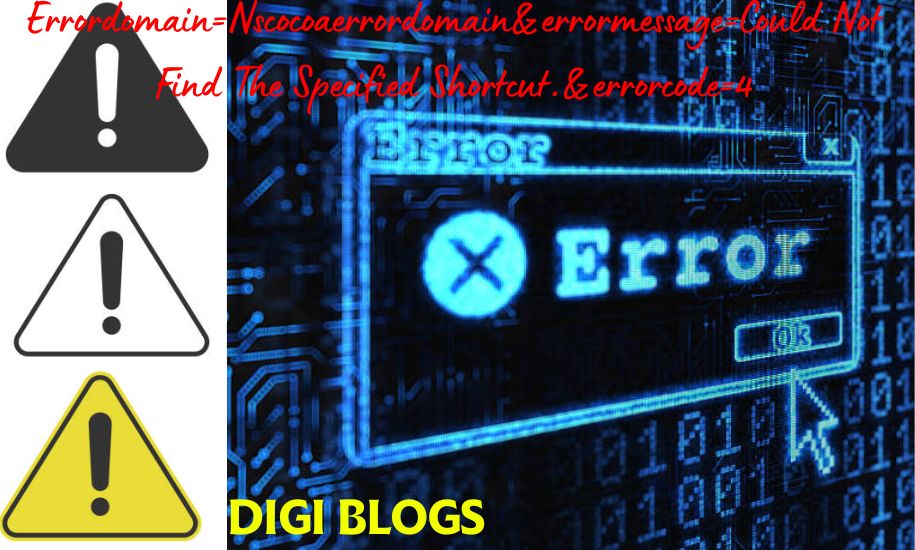 Fixied: Errordomain=Nscocoaerrordomain&errormessage=Could Not Find The ...